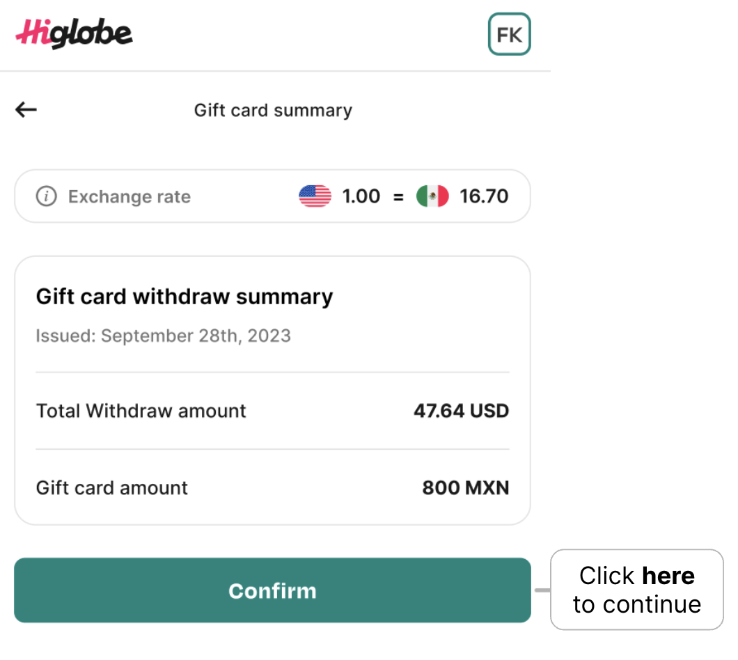 How to get a Higlobe Gift card? – Help center